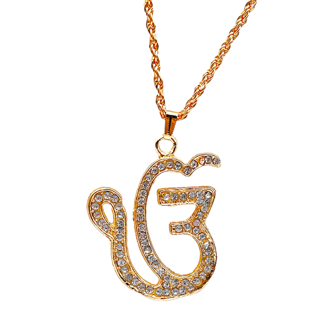 Buy Ek Onkar With Chain Car Hanging Gold Medium-9351235029757 from Online Indian Grocery Shop ...