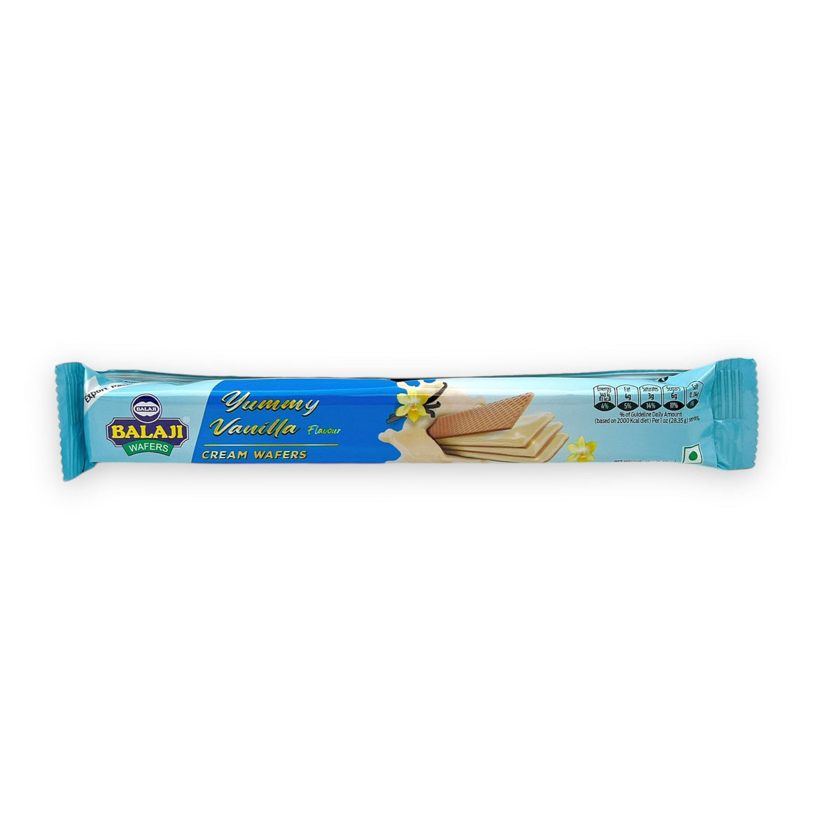 Buy Balaji Creamy Vanilla Wafer 16Gm from Online Indian Grocery Shop ...