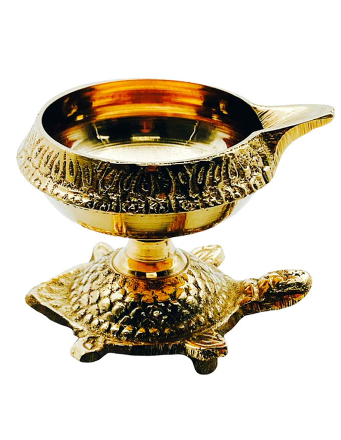 Buy Brass Jyot Stand Vastu Deep Diya No 2 Online – India At Home