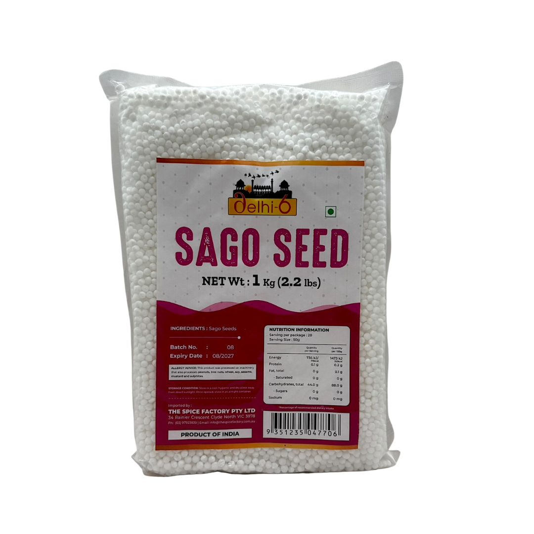 Buy Delhi 6 Sabudana/ Sego Seeds 1Kg from Online Indian Grocery Shop ...