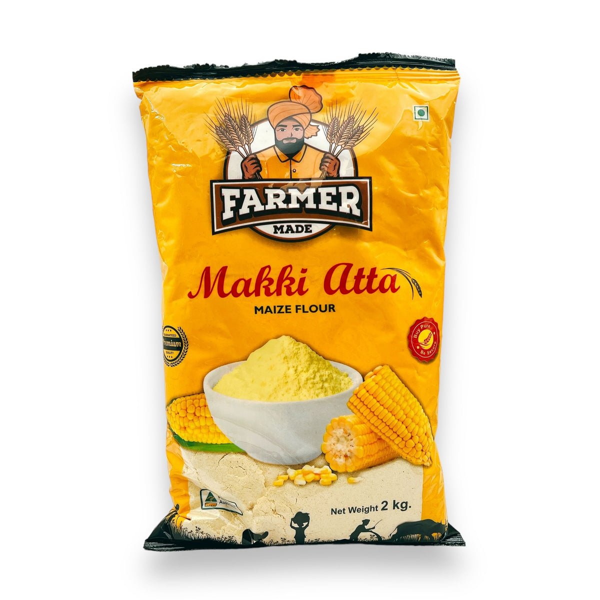 Buy Farmers Makki Atta 2Kg from Online Indian Grocery Shop, Melbourne