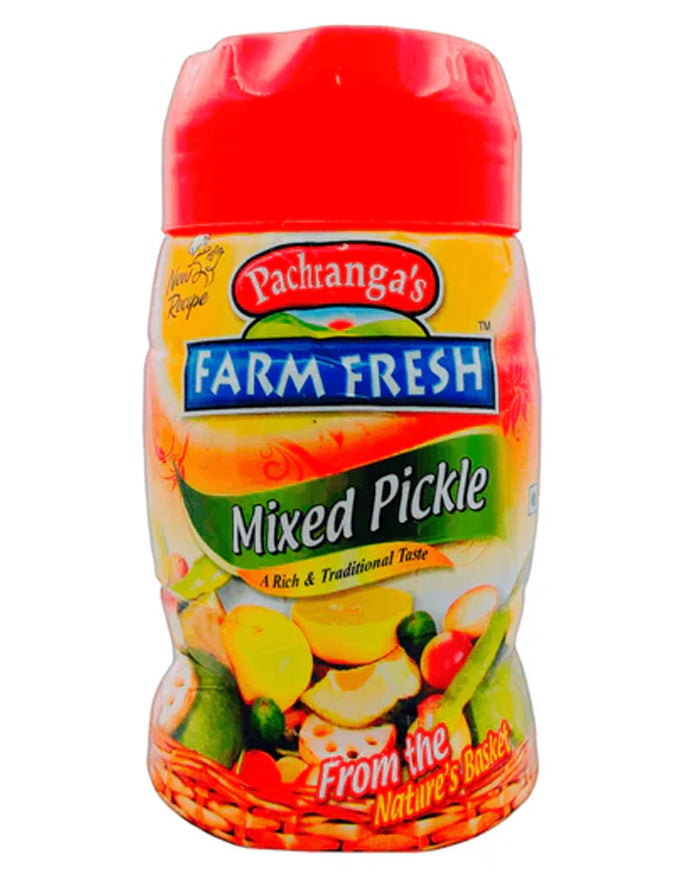 Buy Pachranga Farm Fresh Mixed Pickle 1Kg from Online Indian Grocery ...