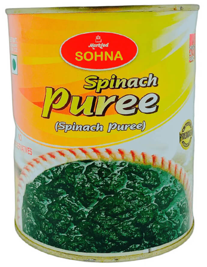 Buy Sohna Spinach Puree 850Gm from Online Indian Grocery Shop, Melbourne