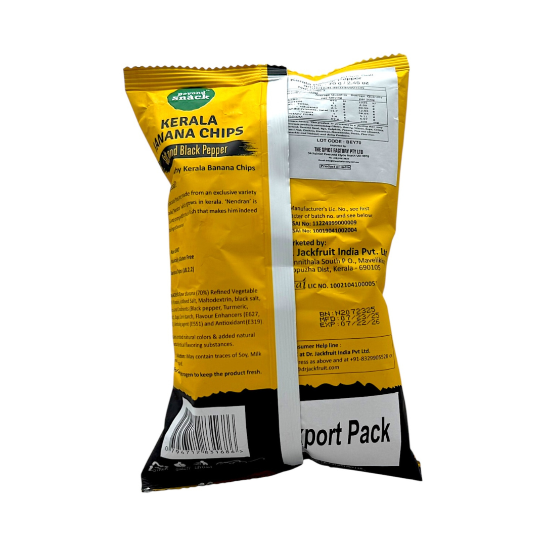 Buy Beyond Snack Kerala Banana Chips Salt and Black Pepper/ Super Thin ...