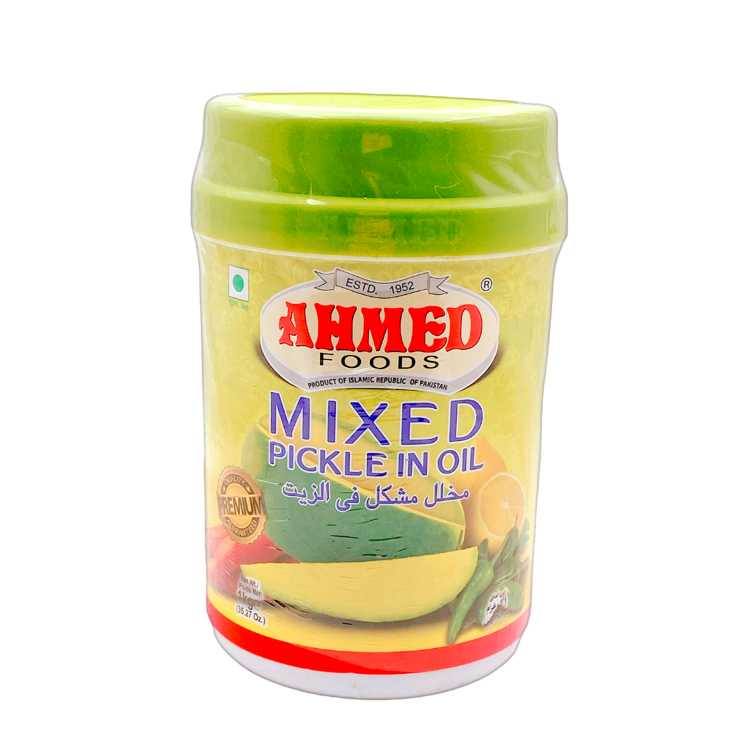 Buy Ahmed Mixed Pickle in Oil 1Kg from Online Indian Grocery Shop ...