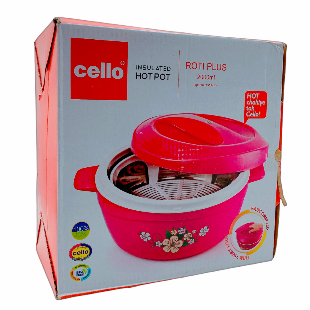 Buy Cello Casserole/ Food Warmer (Roti Plus) 2000ml from Online Indian ...