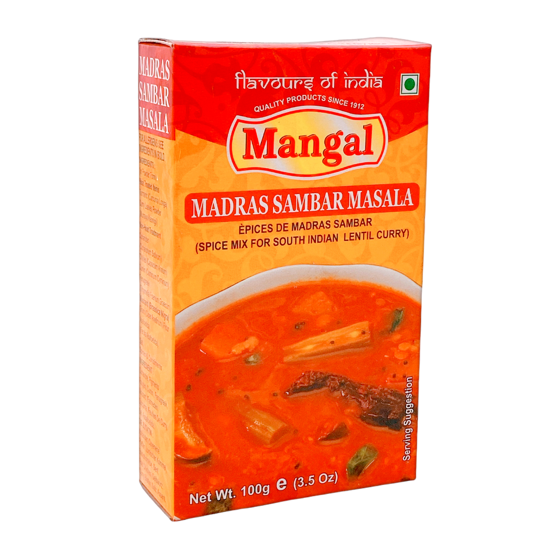 Buy Mangal Madras Sambar Masala 100gm from Online Indian Grocery Shop ...