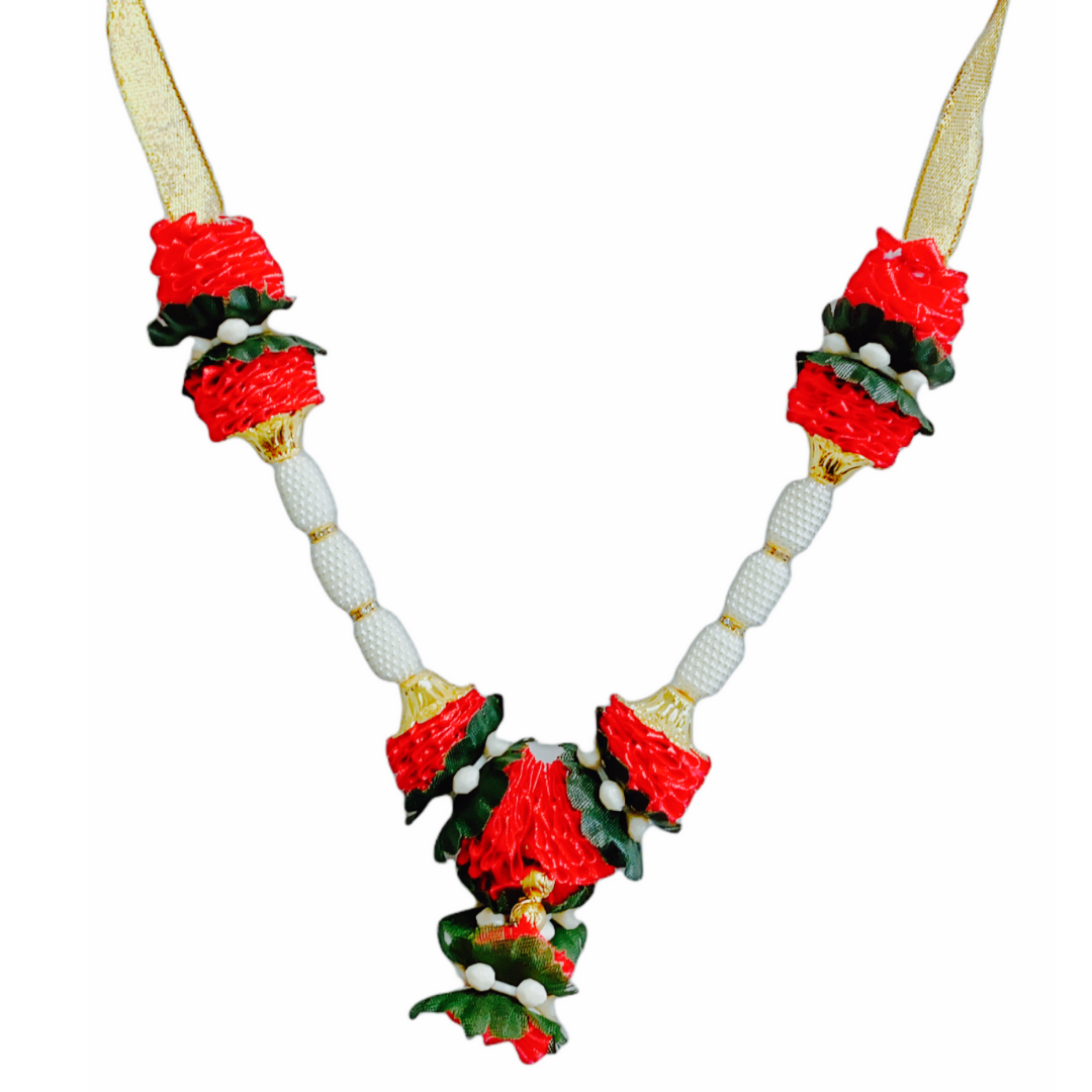Buy Pooja Garland/ Puja Mala (Satin) 8'' from Online Indian Grocery ...