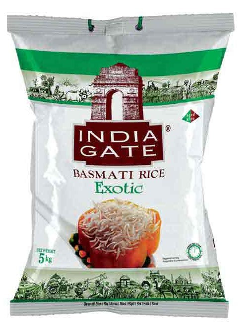 India Gate Exotic Rice 5Kg – India At Home